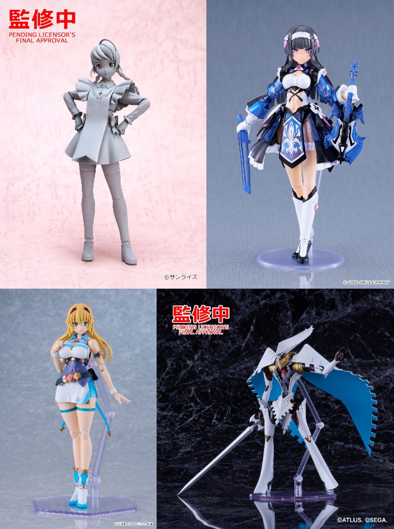 【全日本模型ホビーショー】「グッスマ（MODEROID/PLAMATEA）」新作プラモデル情報まとめ ｜ fig速-フィギュア・プラモ 新作ホビー情報まとめ